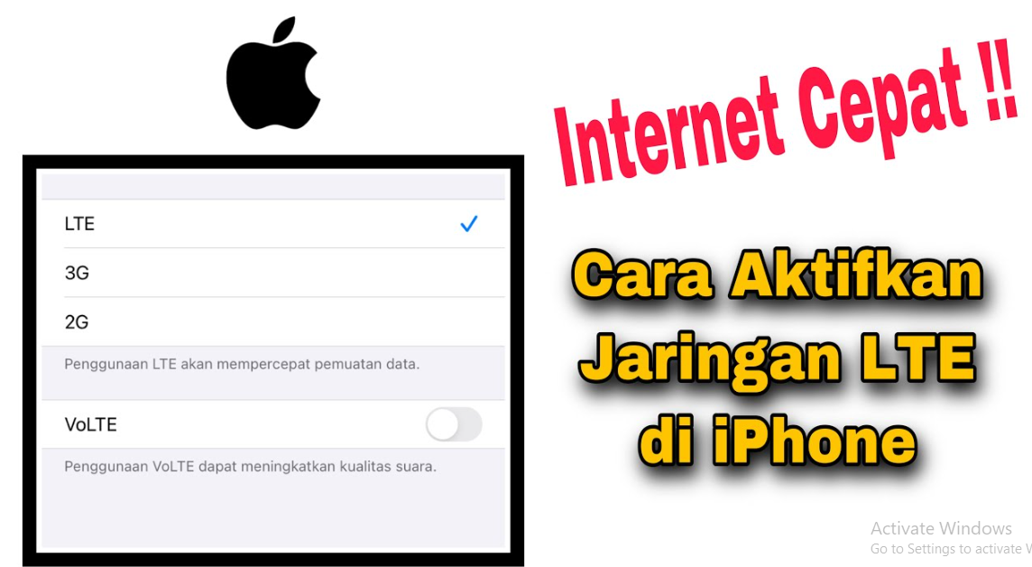 Cara Mengubah Jaringan 4G ke LTE di iPhone - opoto.org