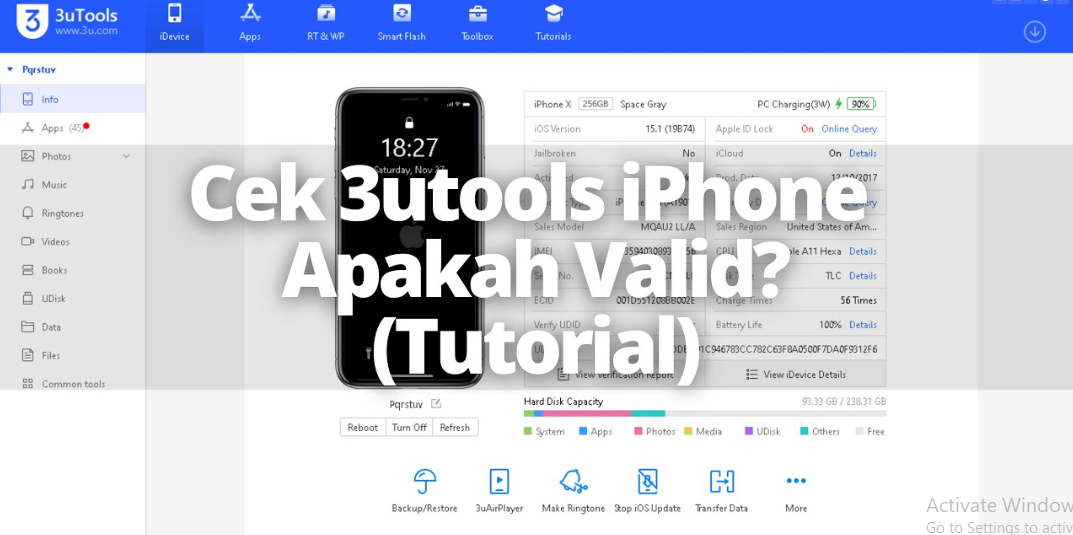 Cara Menggunakan 3uTools: Solusi Lengkap Untuk Perangkat iOS Anda ...